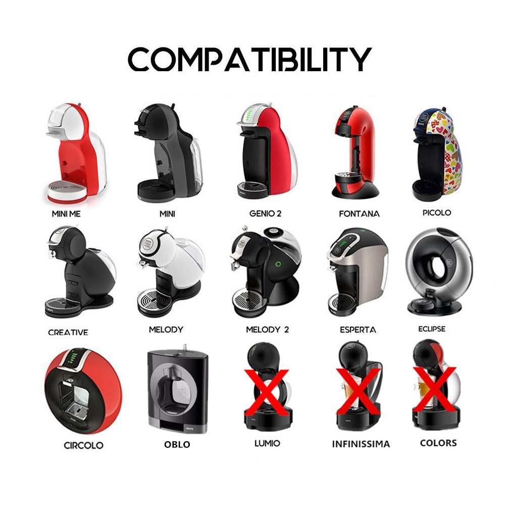 Reusable Dolce Gusto Coffee Pod – Mega Pack – Green Pods Australia