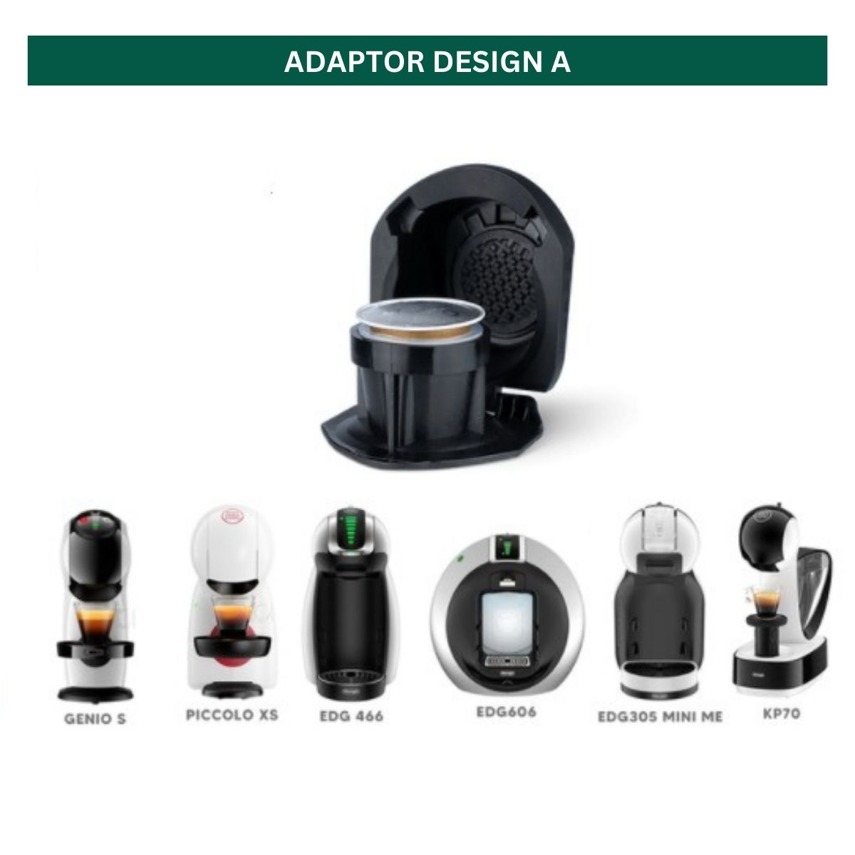 Nespresso Adaptor For Dolce Gusto Machines – Green Pods Australia
