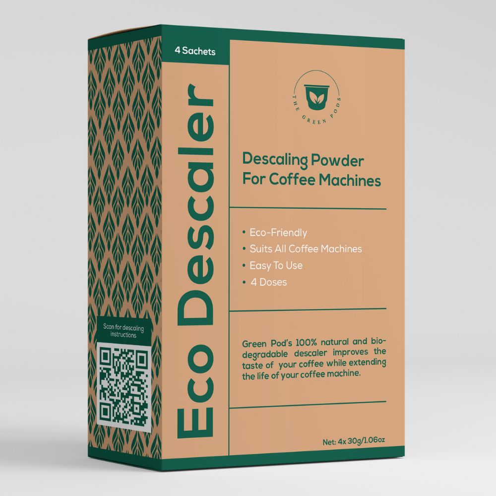 Eco Descaler – Coffee Machine Descaling Powder – Green Pods Australia