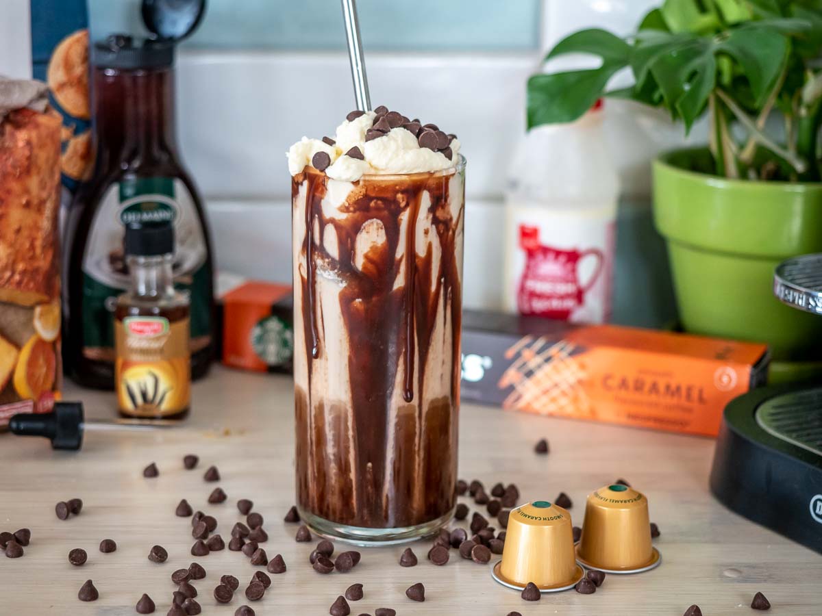 How to Make Chocolate Chip Coffee Cream Mocha – Green Pods Australia