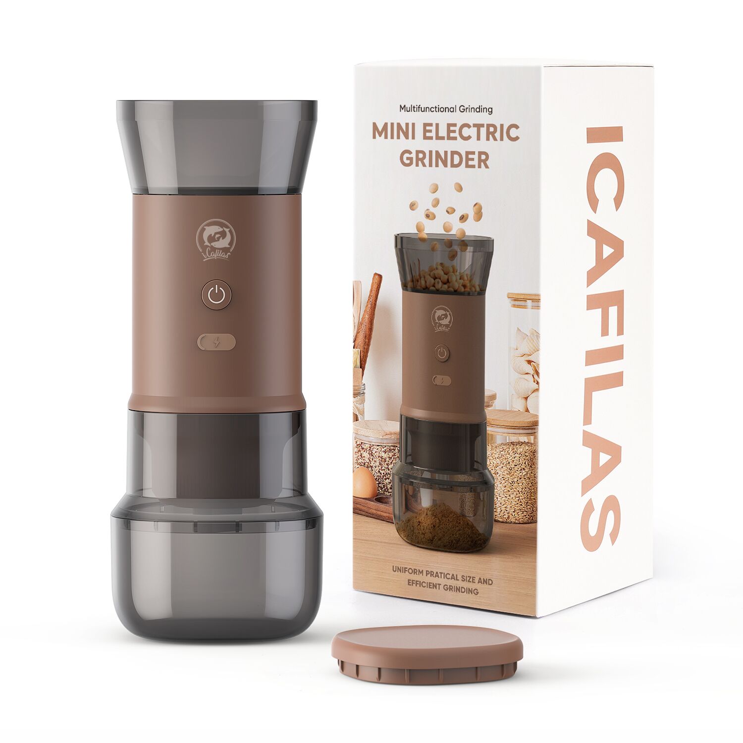 USB Rechargable Electric Coffee Grinder – Green Pods Australia